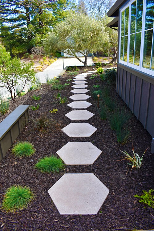 Hexagonal Pavers, Linearity Pavers, California Architectural Pavers