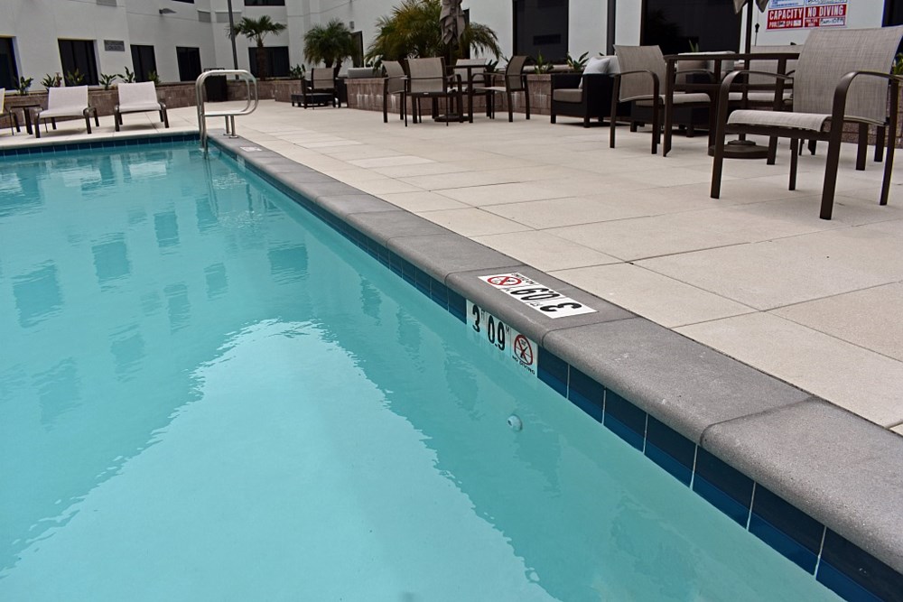 Modern Pool Coping, Concrete Pool Coping