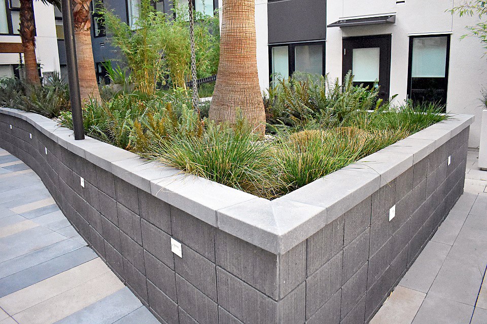 Square Modular Wall Cap, Concrete Wall Caps