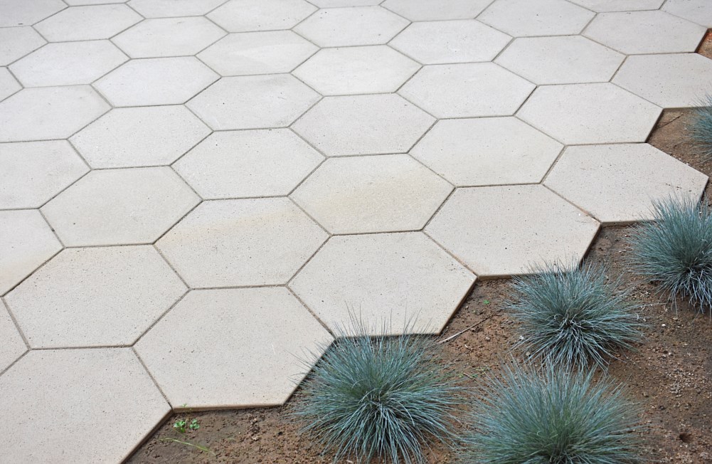 Hexagonal Pavers, Linearity Pavers, California Architectural Pavers