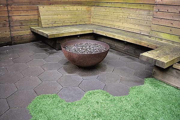 Hexagonal Pavers, Linearity Pavers, California Architectural Pavers
