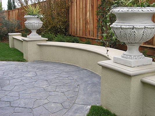 Classic Wall Cap, Concrete Wall Caps