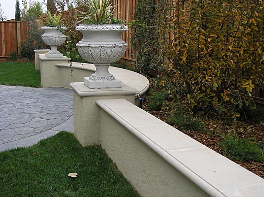 Classic Wall Cap, Concrete Wall Caps