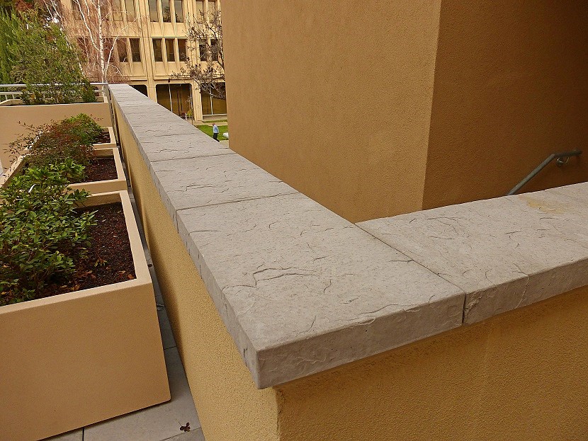Sonorastone® Flat Wall Cap, Concrete Wall Caps