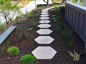Hexagonal Pavers, Linearity Pavers, California Architectural Pavers