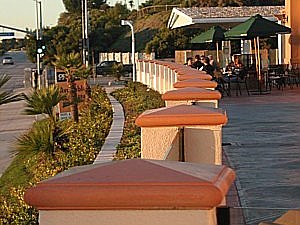 Classic Wall Cap, Concrete Wall Caps